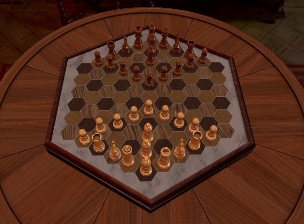 Glinskis Hexagonal Chess